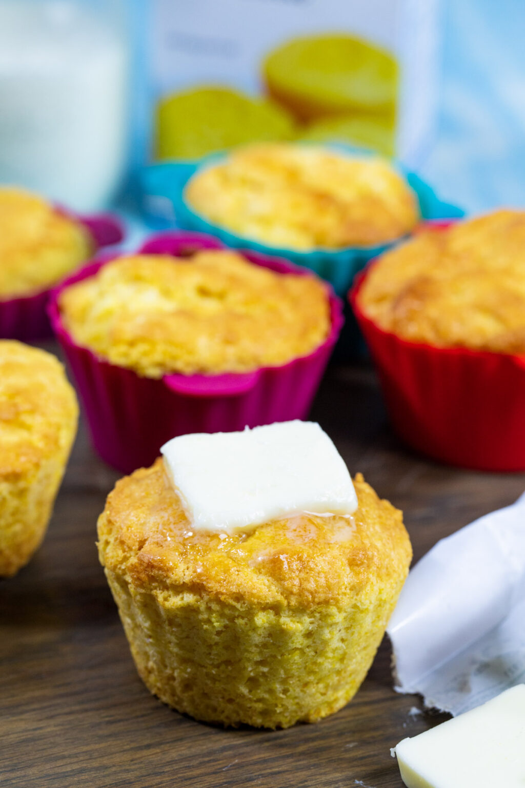 Air Fryer Jiffy Corn Muffins - airfryerlove.com